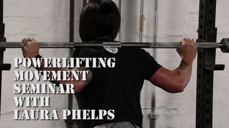 Laura Phelps Powerlifting Movement Seminar | TPS Method